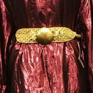 Vintage | Accessories | Vintage Shell Woven Belt | Poshmark